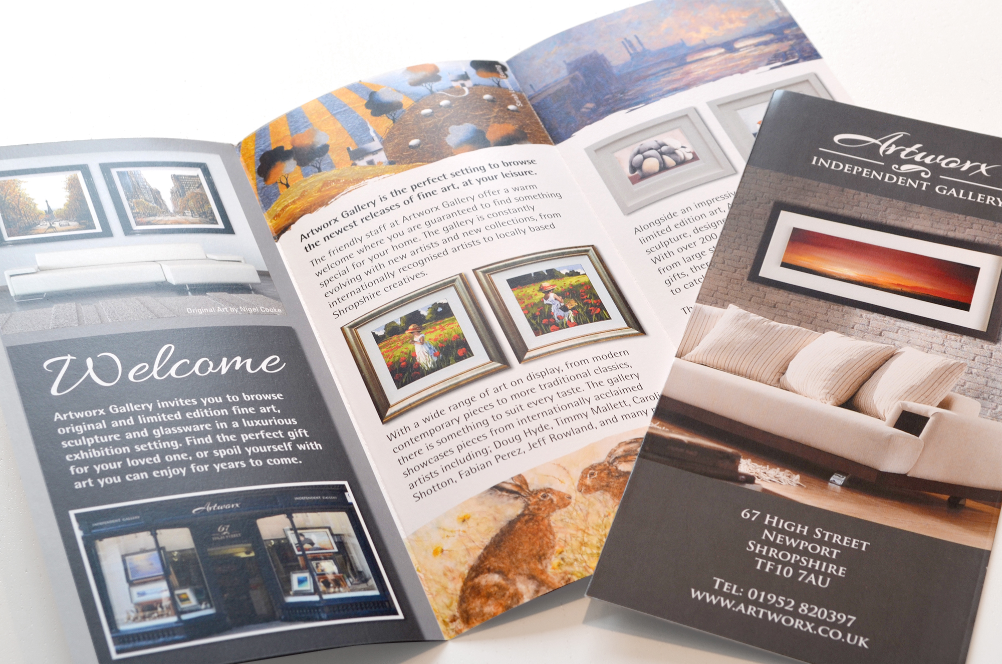 Designing for Artworx Gallery - Threaded Maple